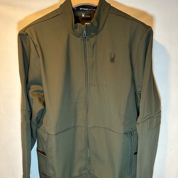 Spyder | Jackets & Coats | Nwt Spyder Active Prowb Mens Full Zip Chest ...